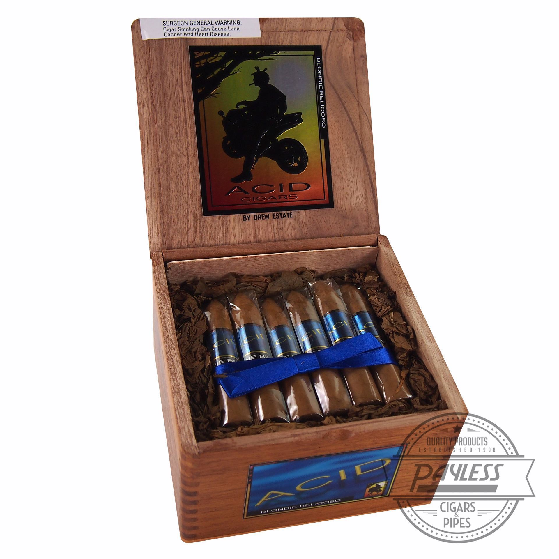 ACID Blondie Blue Belicoso Cigar by Drew Estate - Buy Online ACID Blondie Blue Belicoso Cigar by Drew Estate - Buy Online