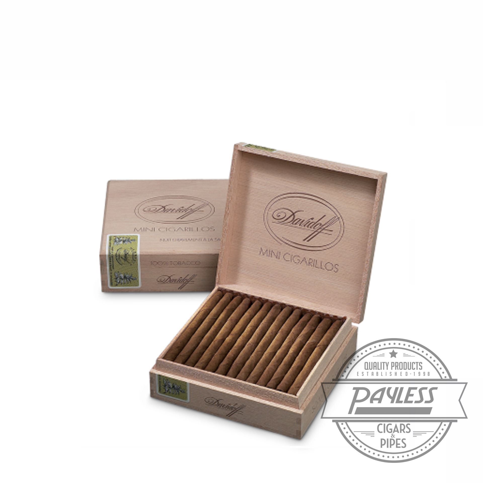 Davidoff Mini Cigarillos Gold Cigars - Box of 50 Cigars